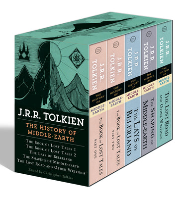The History of Middle-Earth 5-Book Boxed Set: The Book of Lost Tales 1 ...
