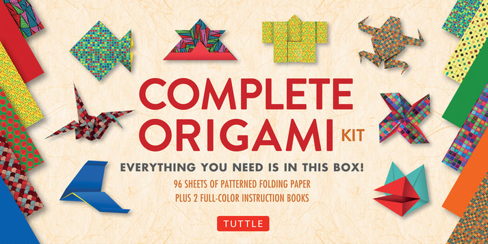Complete Origami Kit: [Kit with 2 Origami How-To Books, 98 Papers, 30 ...