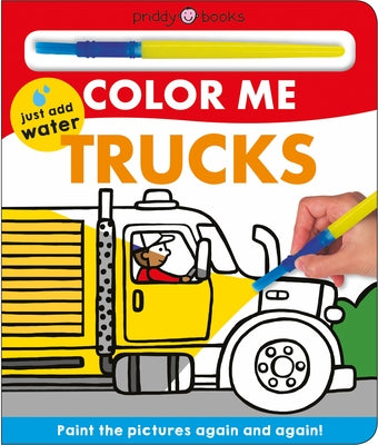 Color Me: Trucks: Paint the Pictures Again and Again! – Inveni